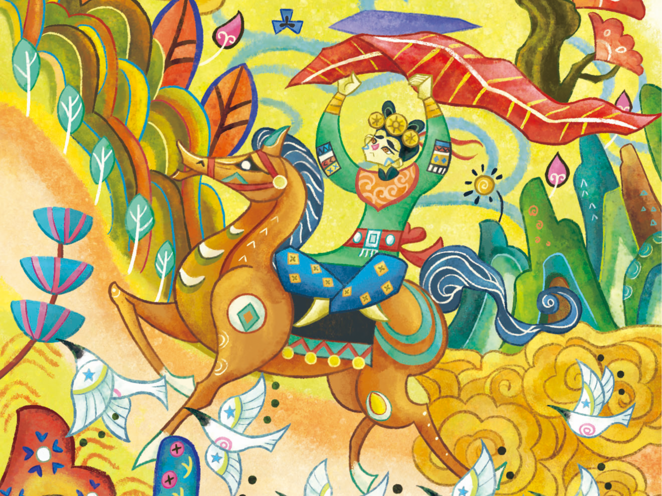 陶立马拟人_Mr圆珠笔-站酷ZCOOL