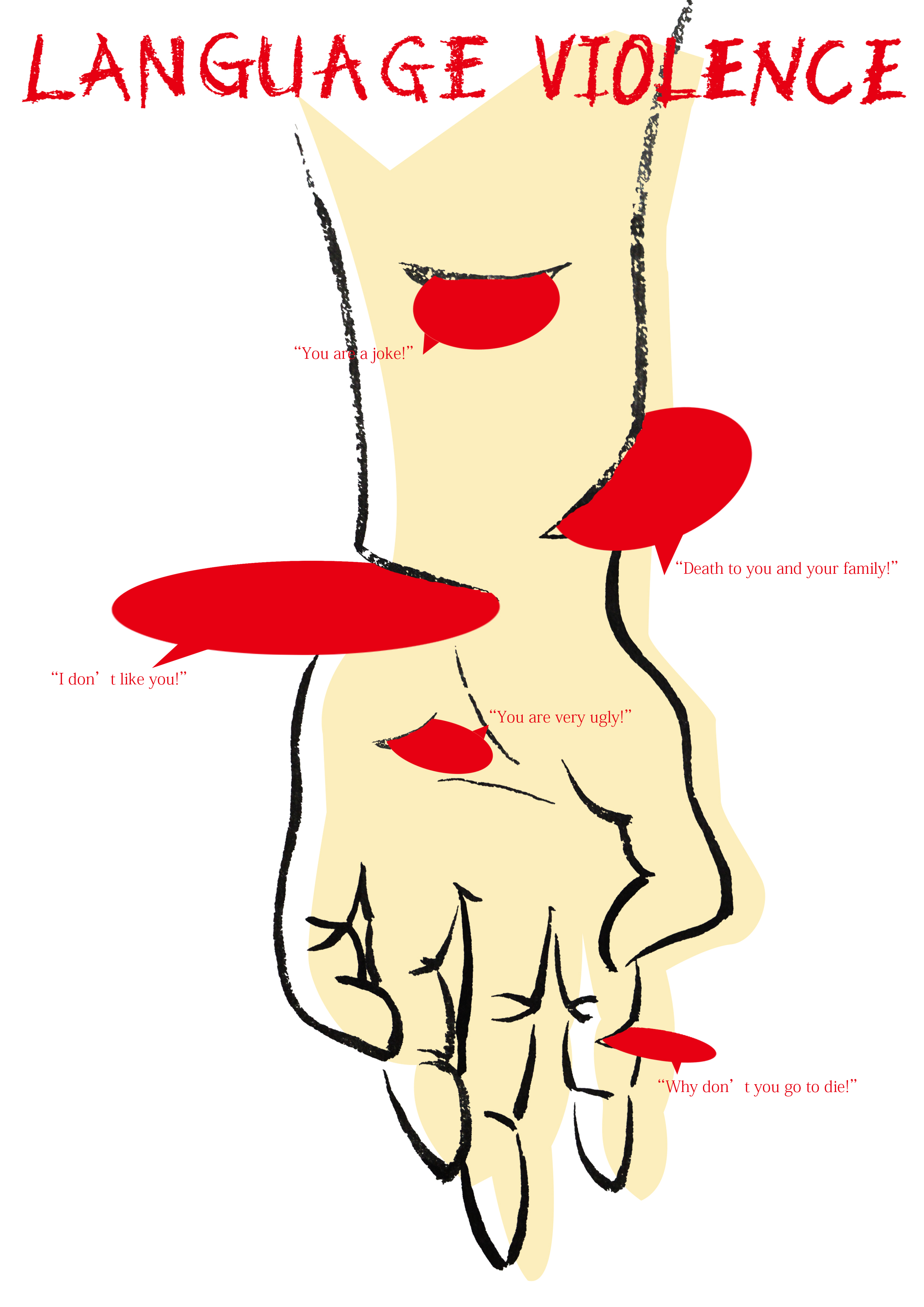 《Language Violence》_AYUE96-站酷ZCOOL