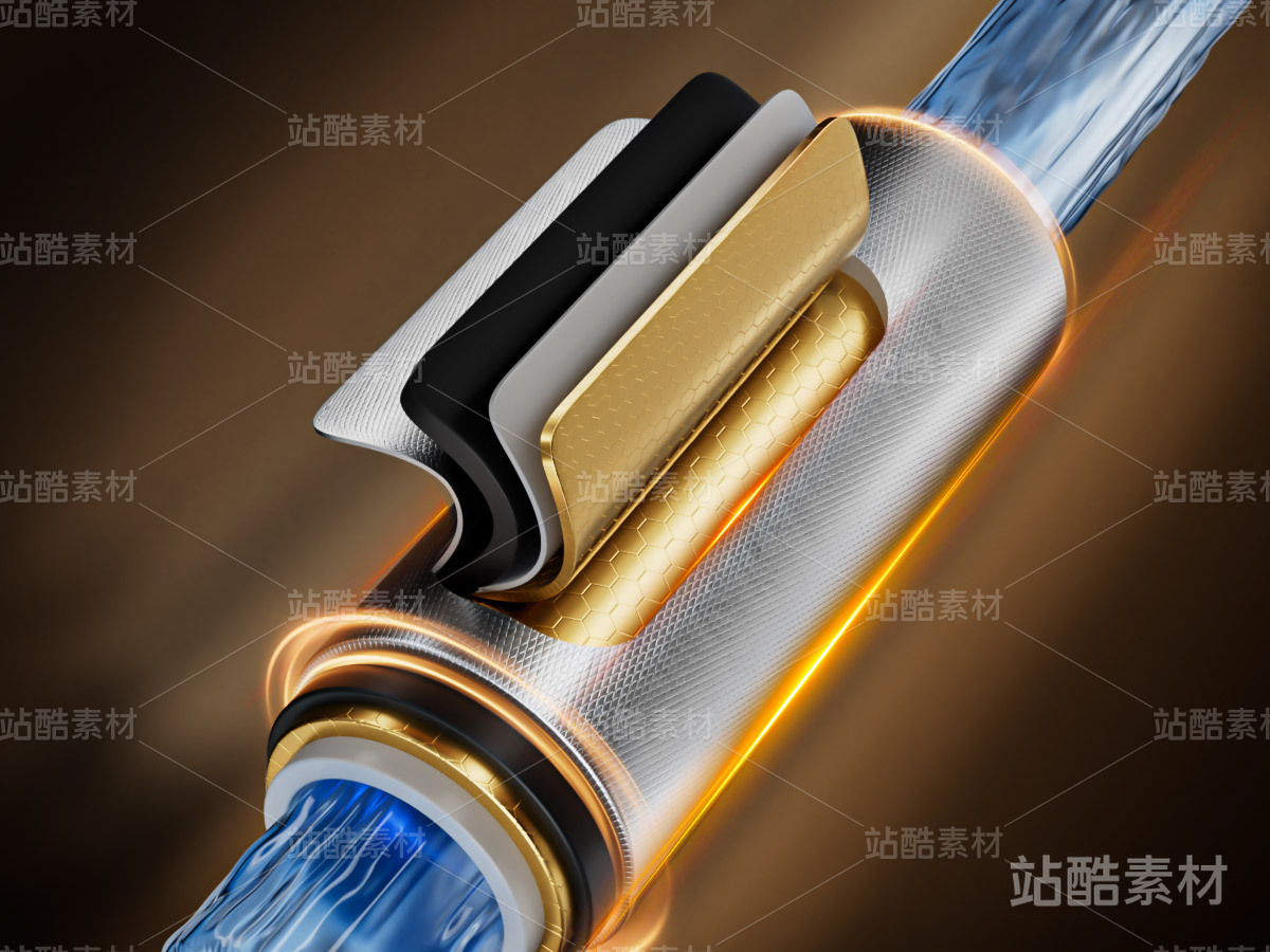 3D材料结构 线材 管道 3C 家_极限火花_素材库大全-站酷ZCOOL