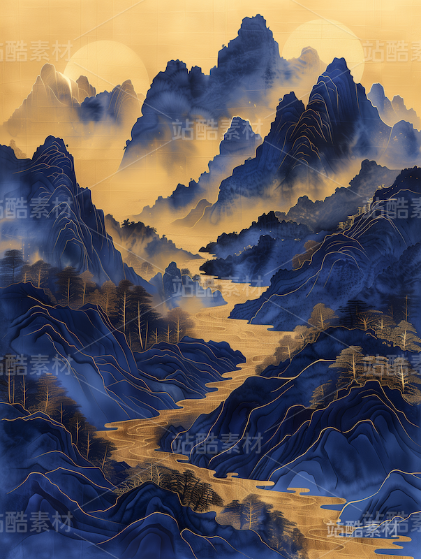 双月映山川_JoJo是美女_免费正版素材库-站酷ZCOOL