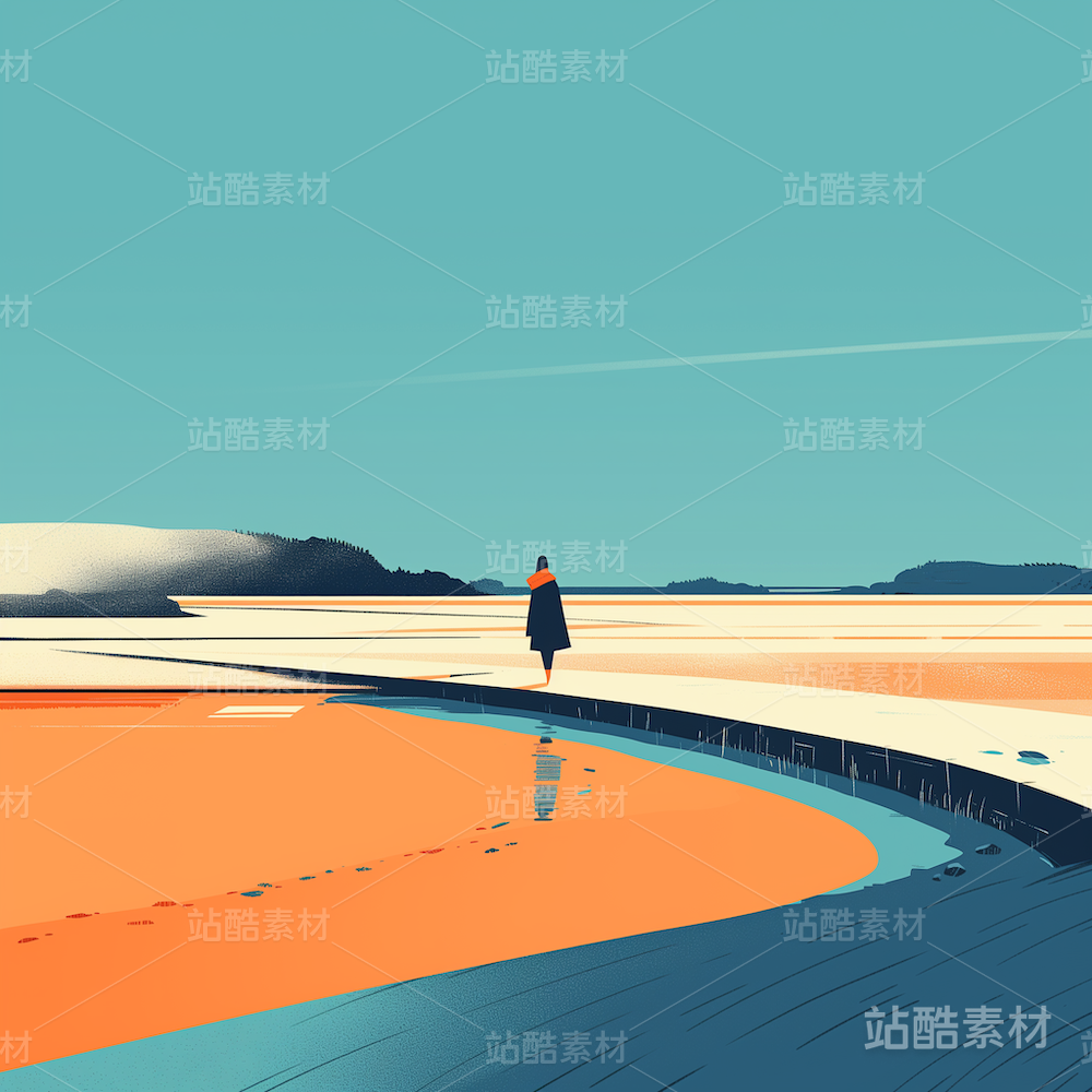 海边独行者_站酷素材_素材库大全-站酷ZCOOL