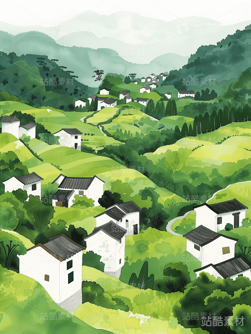 小镇模型_JoJo是美女_免费正版素材库-站酷ZCOOL