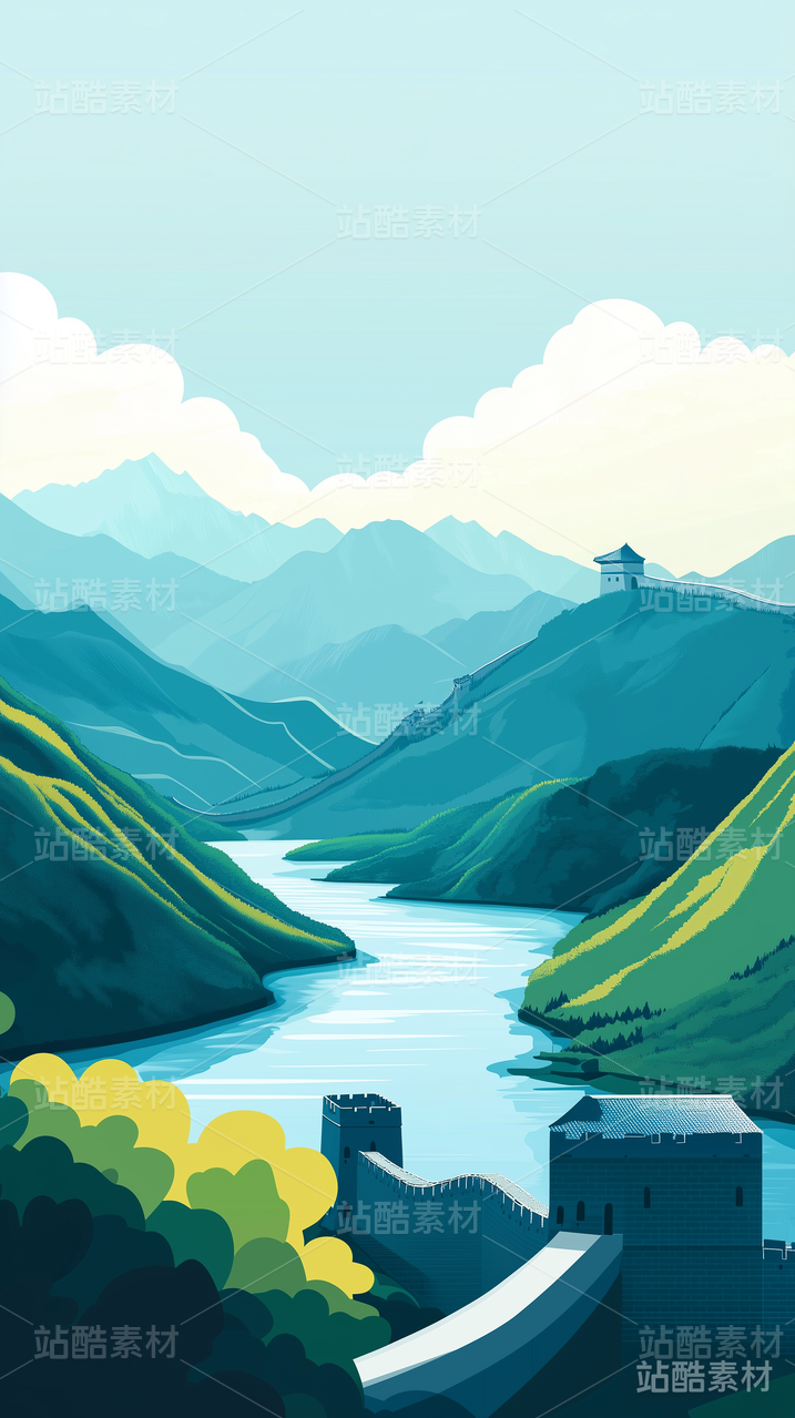 长城的荣耀_JoJo是美女_免费正版素材库-站酷ZCOOL