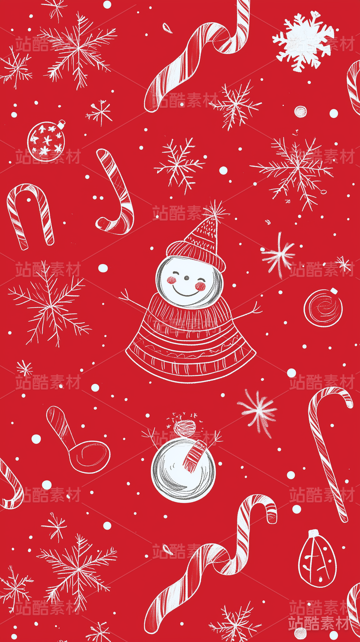 圣诞背景5_JoJo是美女_免费正版素材库-站酷ZCOOL