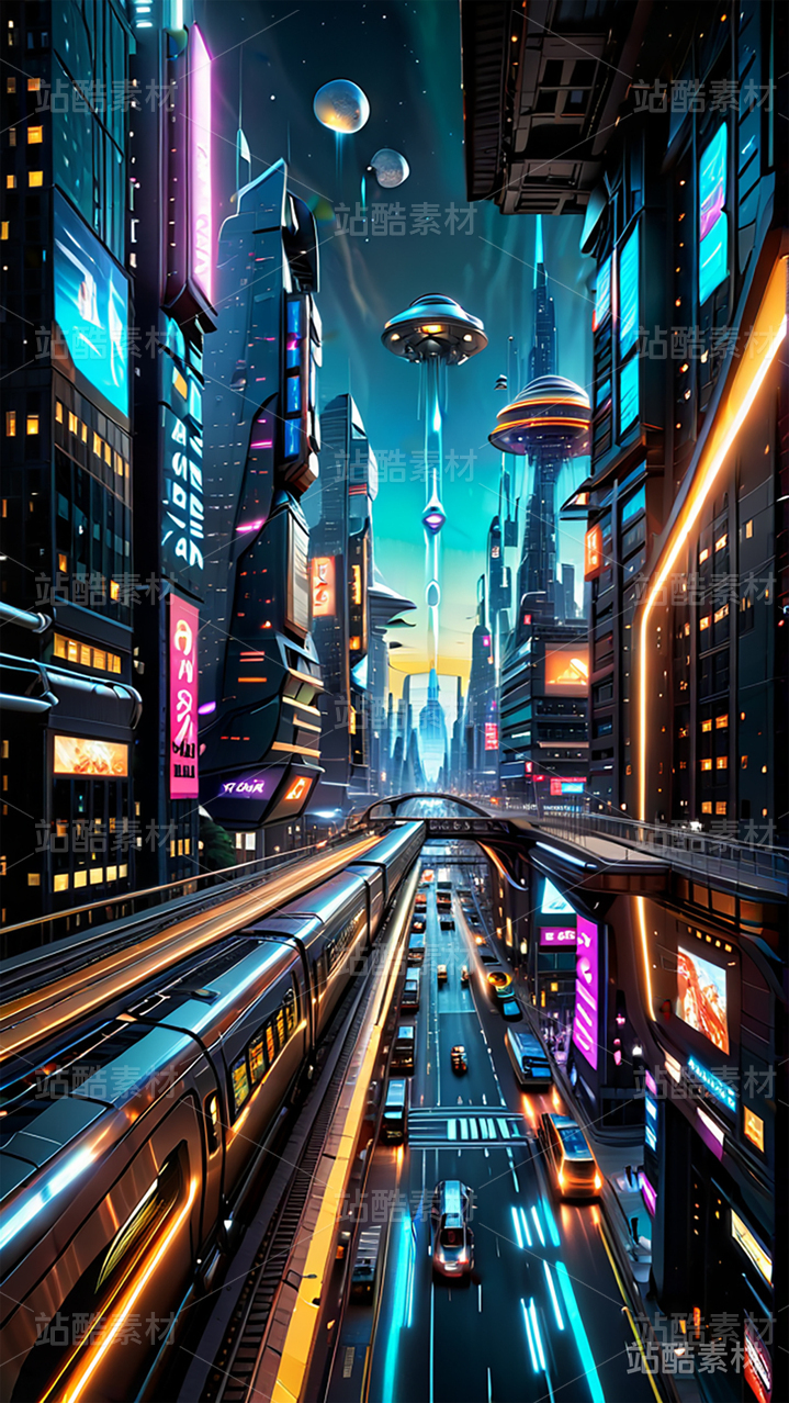 未来城市_fandi寕_站酷素材-设计模版_海报-站酷ZCOOL