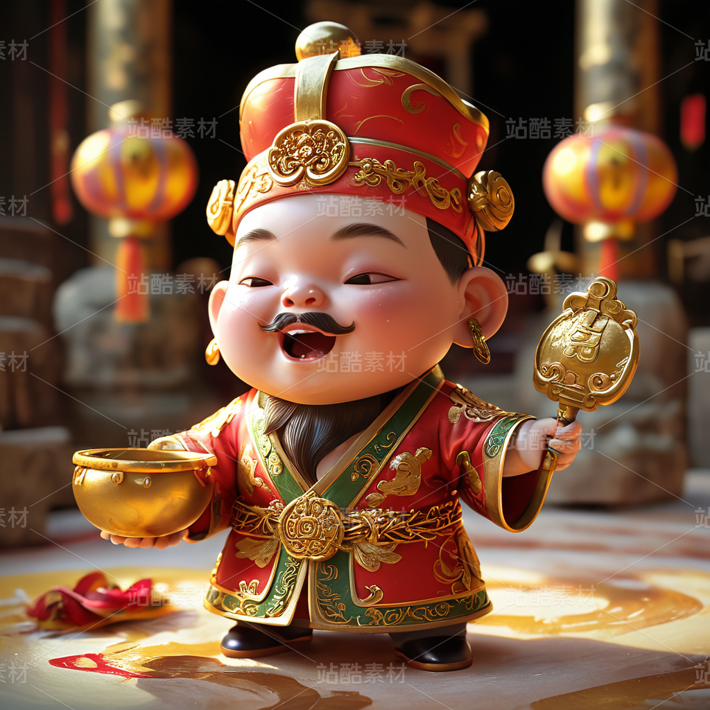 财神头像_403035339_素材库大全-站酷ZCOOL