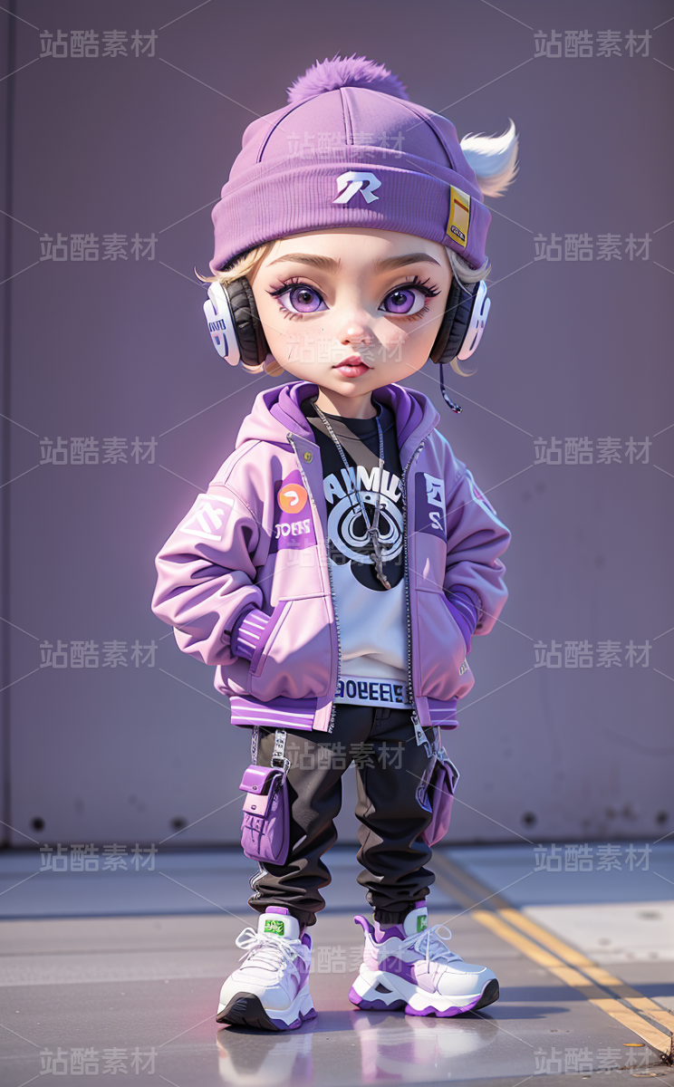 电商盲盒IP材质产品虚拟3D人物_于两只_WTJY_站酷素材-图片_其他-站酷ZCOOL