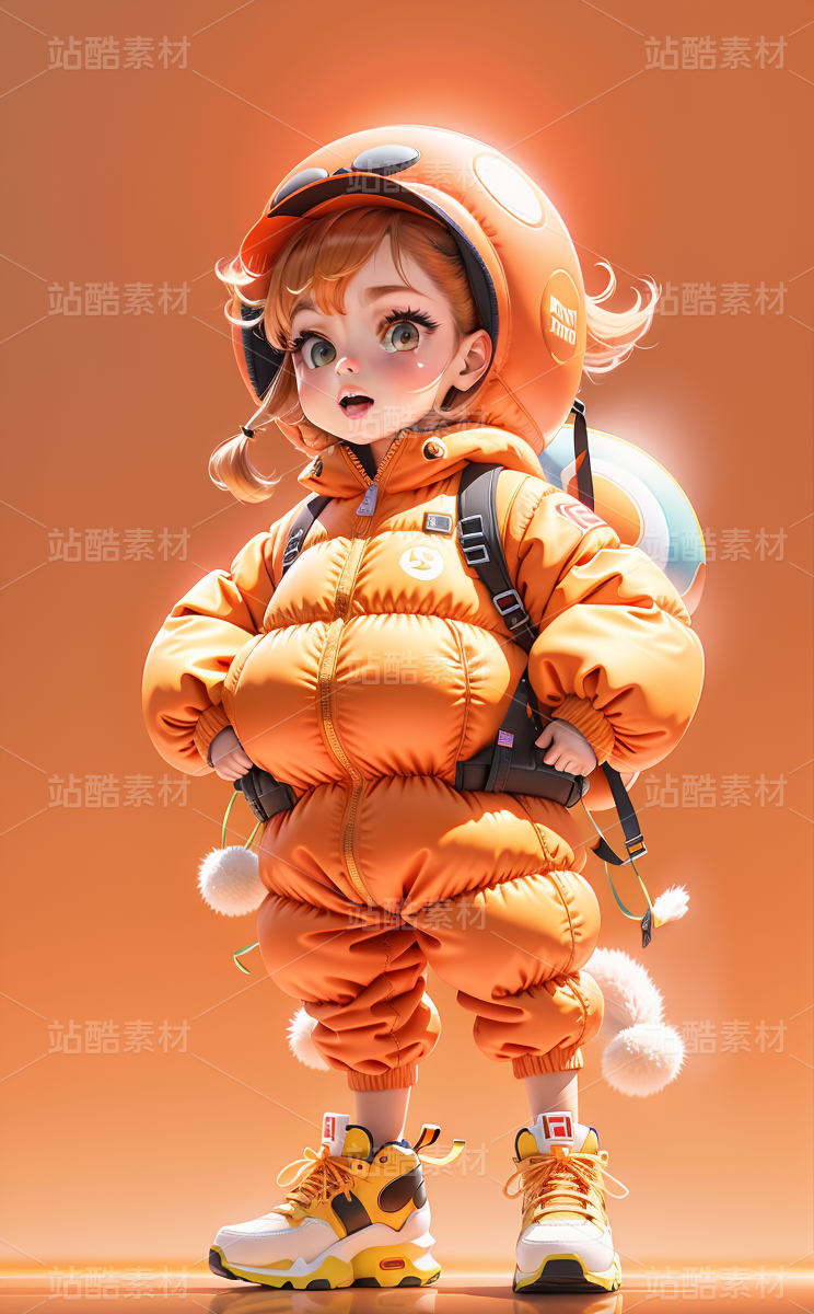 电商盲盒IP材质产品虚拟3D人物_于两只_WTJY_素材库大全-站酷ZCOOL