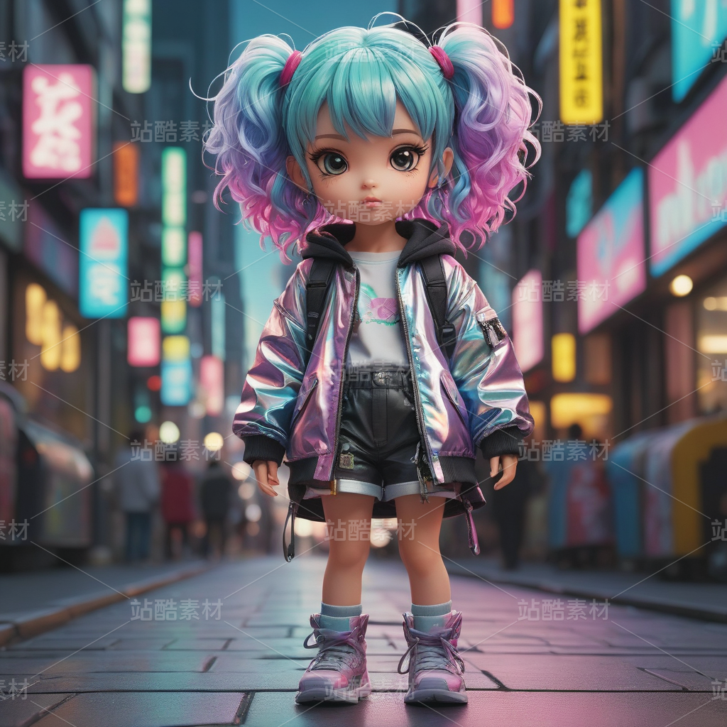 赛博人物 男孩 女孩_于两只_WTJY_站酷素材-图片_照片-站酷ZCOOL