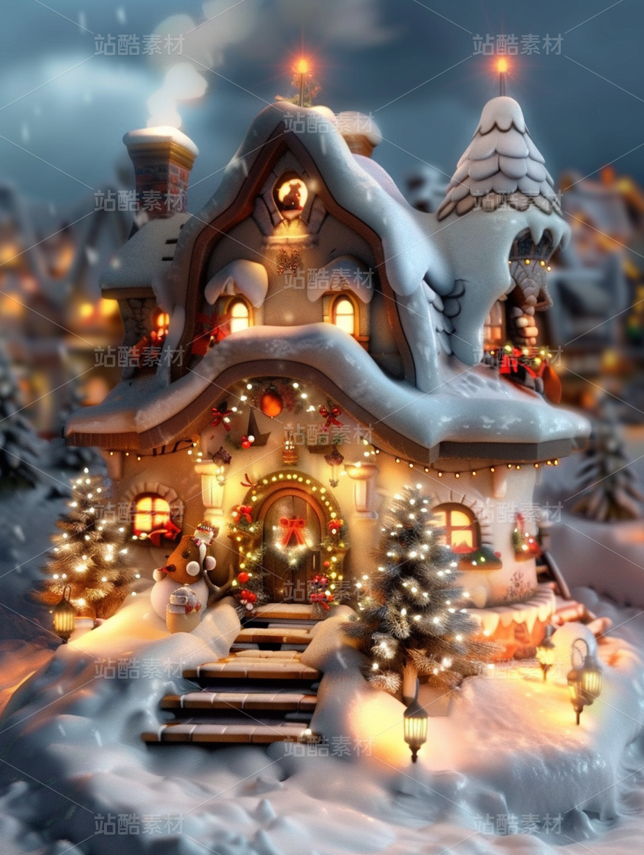 圣诞氛围_Cheer李_站酷素材-设计元素_背景-站酷ZCOOL