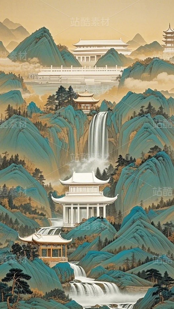 高山流水s04_waakon_站酷素材-图片_插画-站酷ZCOOL