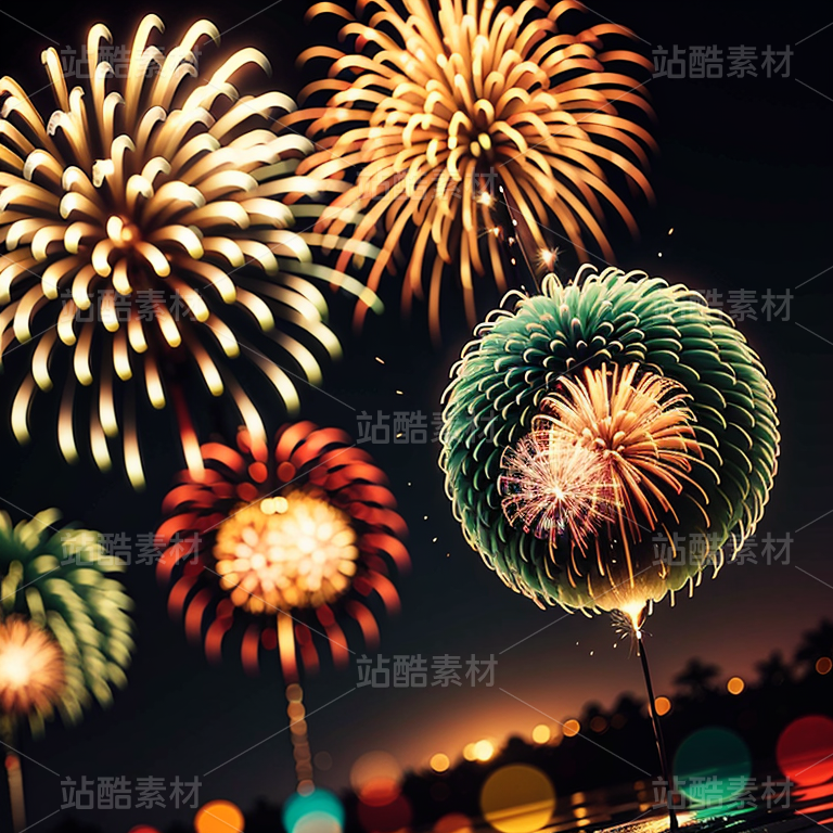 烟花_于两只_WTJY_免费正版素材库-站酷ZCOOL