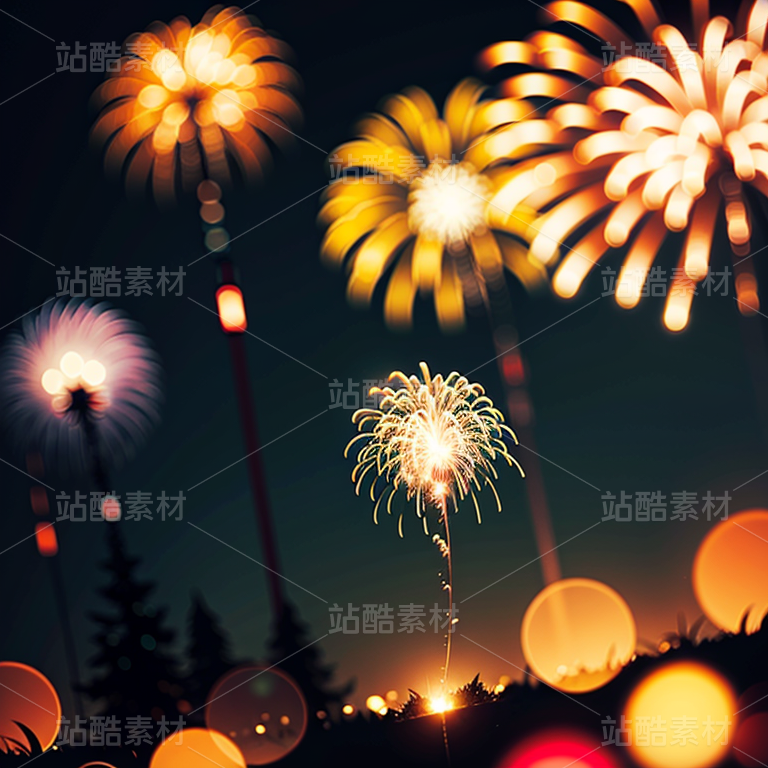 烟花_Tattoo_Kevin_免费正版素材库-站酷ZCOOL