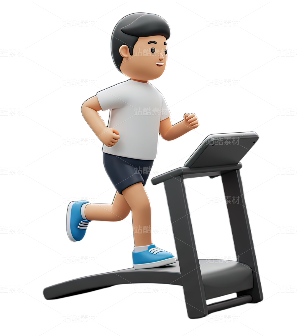 3D人物健身运动免抠素材_TINA素材库_素材库大全-站酷ZCOOL